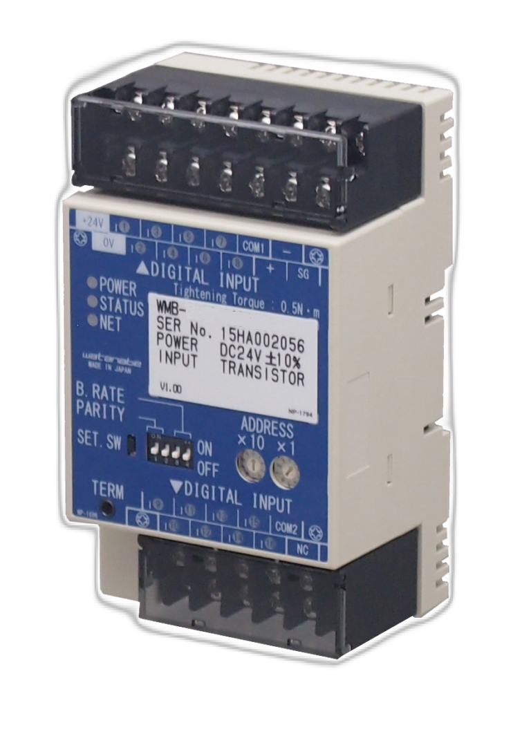 Remote I/O | Analog Output Modbus Input Module | WMB-AO4 | Watanabe ...