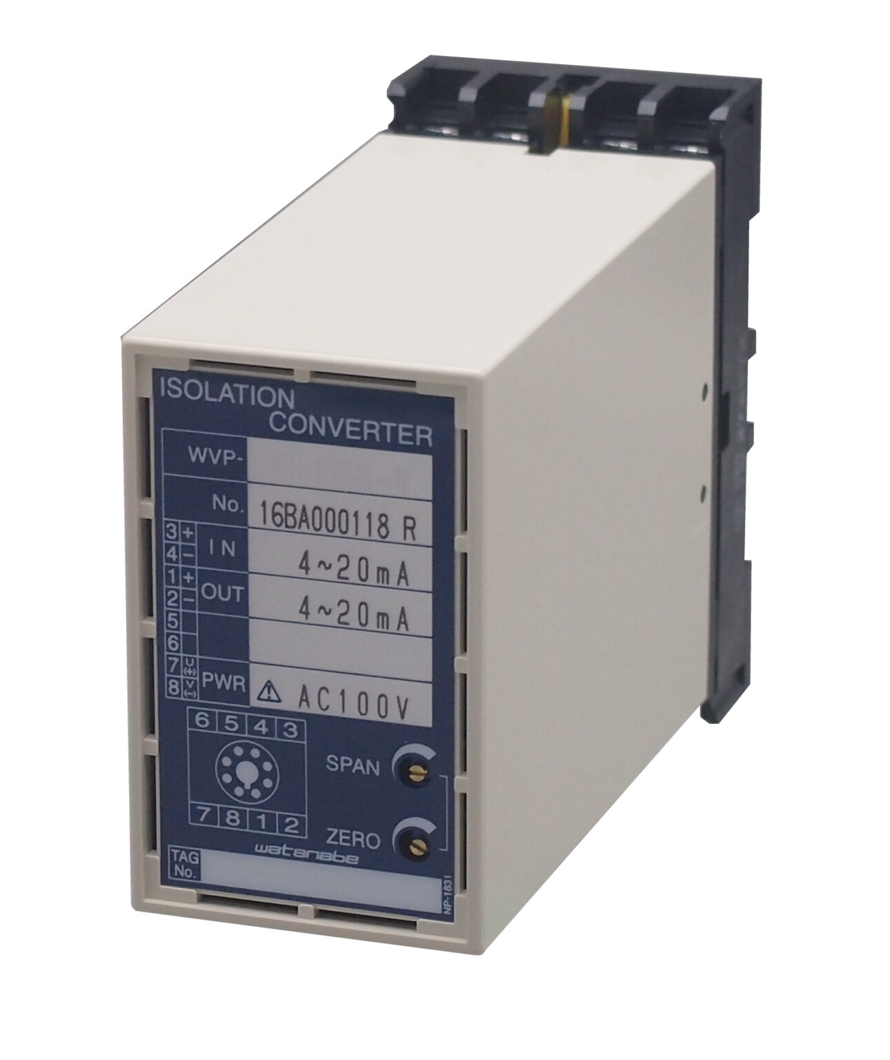 Signal Converters | Pulse isolator(Dielectric strength of 1500Vac ...