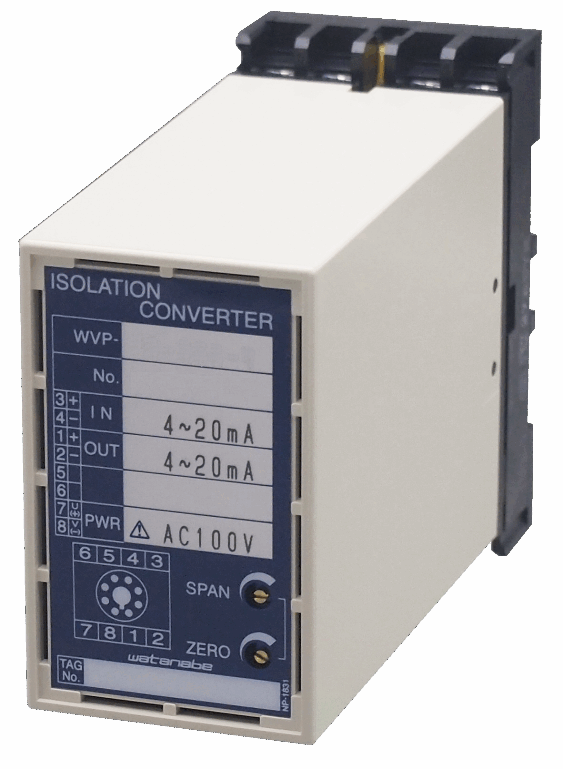 Digital Panel Meters | DC voltmeter | A7 11 | Watanabe Electric Industry