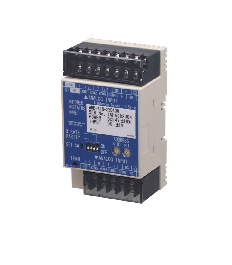 リモートI/O | アナログ入力モジュール (Modbus RTU) | WMB-AI8 | 渡辺電機工業株式会社